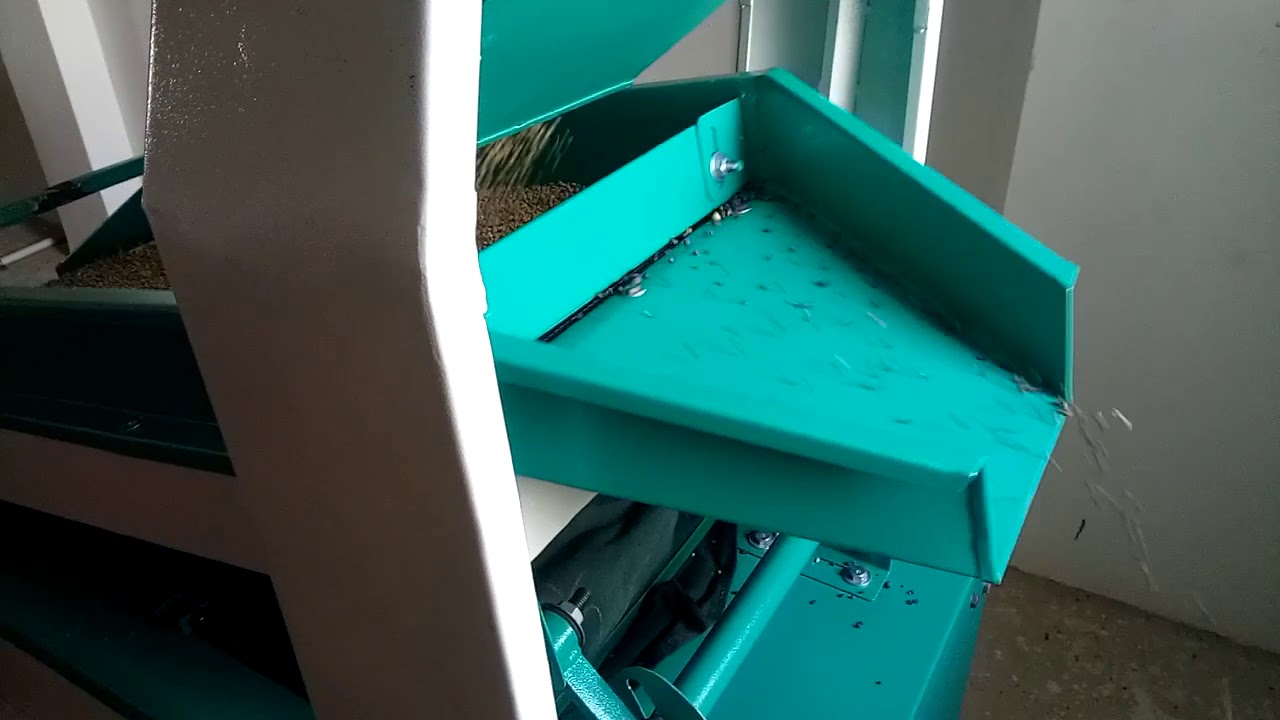 Destoner machine - YouTube