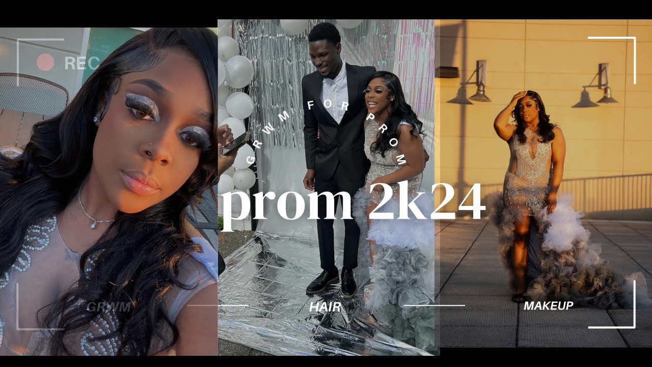 Grwm for prom 2k24 🩶 - YouTube