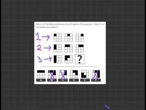 Inductive Reasoning Free Practice Question 13 - YouTube