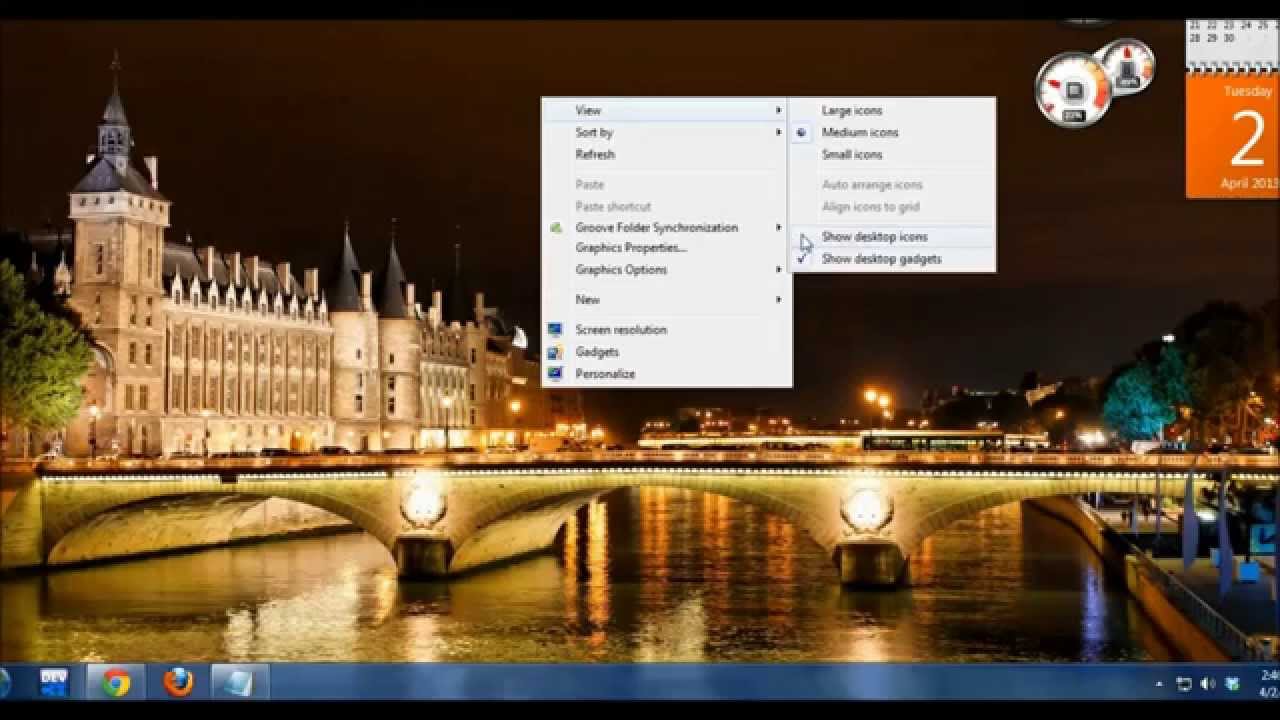 Problem solved: My desktop icons are invisible - YouTube
