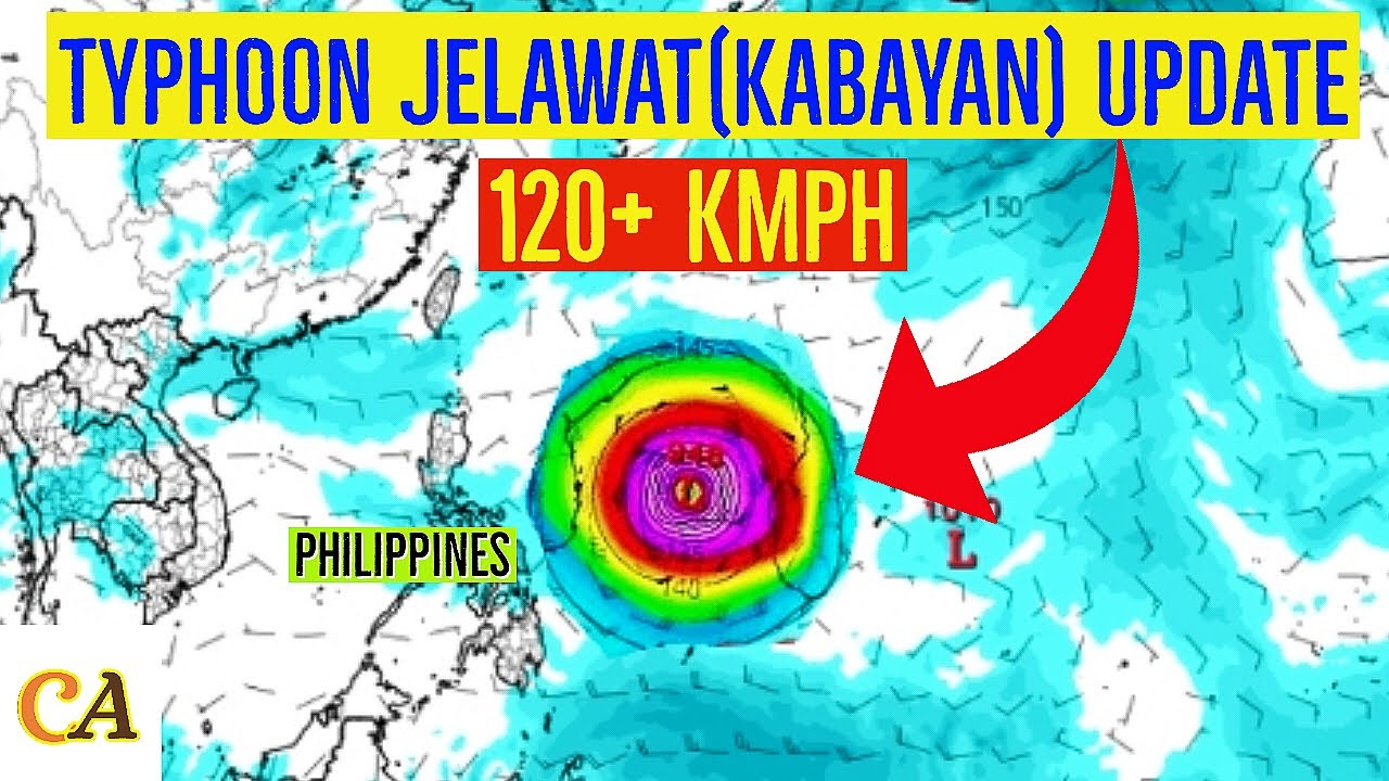 Typhoon Jelawat Update | Bagyo Kabayan News | Metro Manila weather - 30 ...