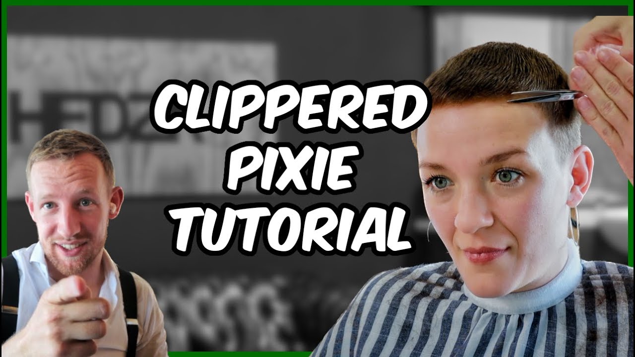 Step-by-Step Haircut Tutorial: Mastering the Stunning Clippered Pixie ...