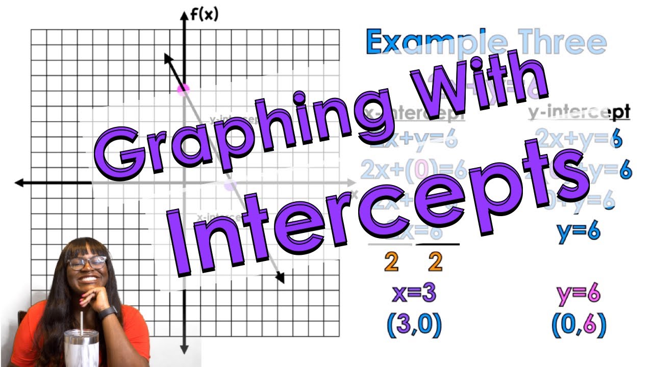 Graphing Linear Functions with x and y intercepts - YouTube