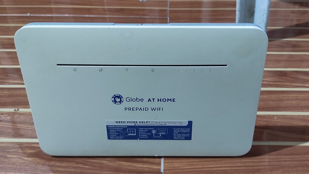 Globe home prepaid wifi. using GOMO SIM. - YouTube