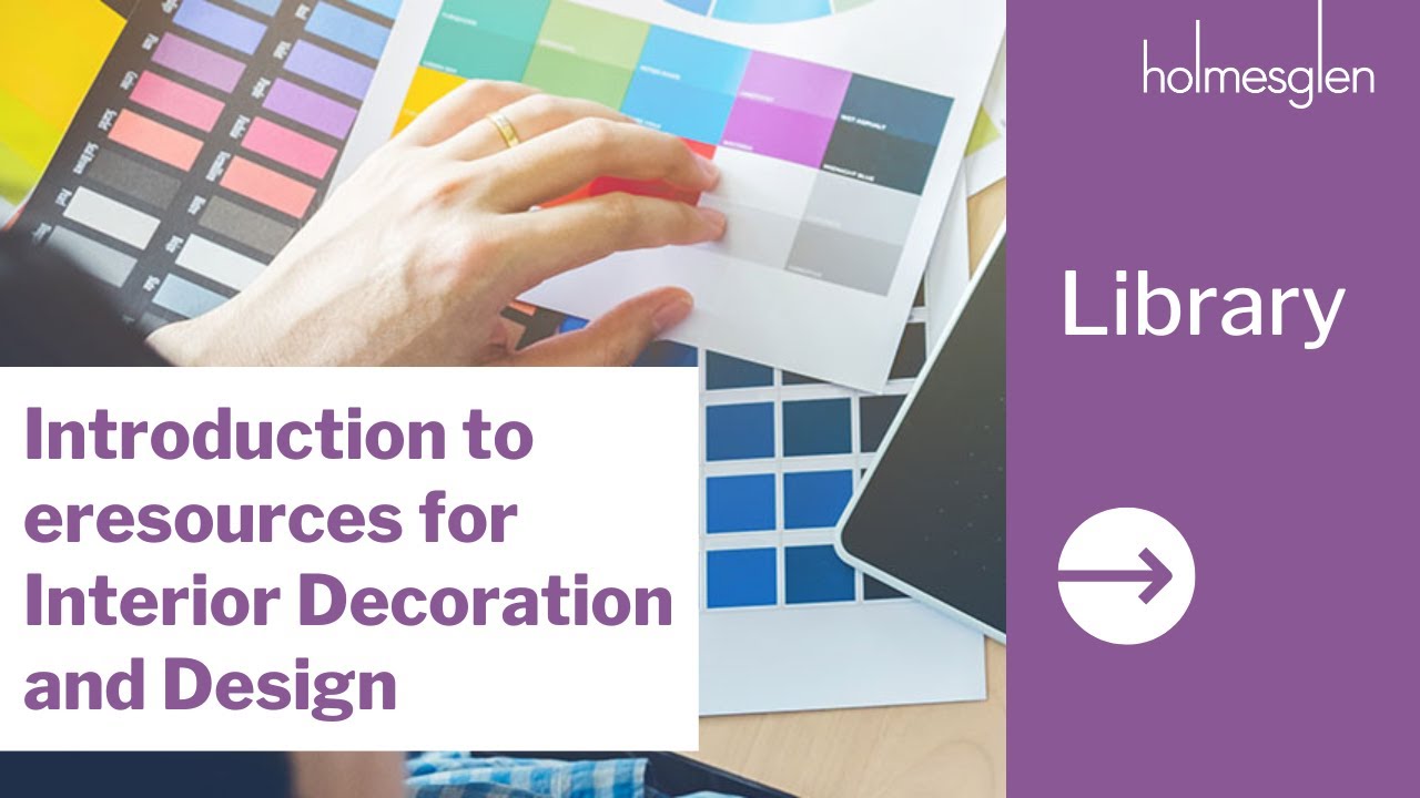 Introduction to eresources for Interior Design - YouTube
