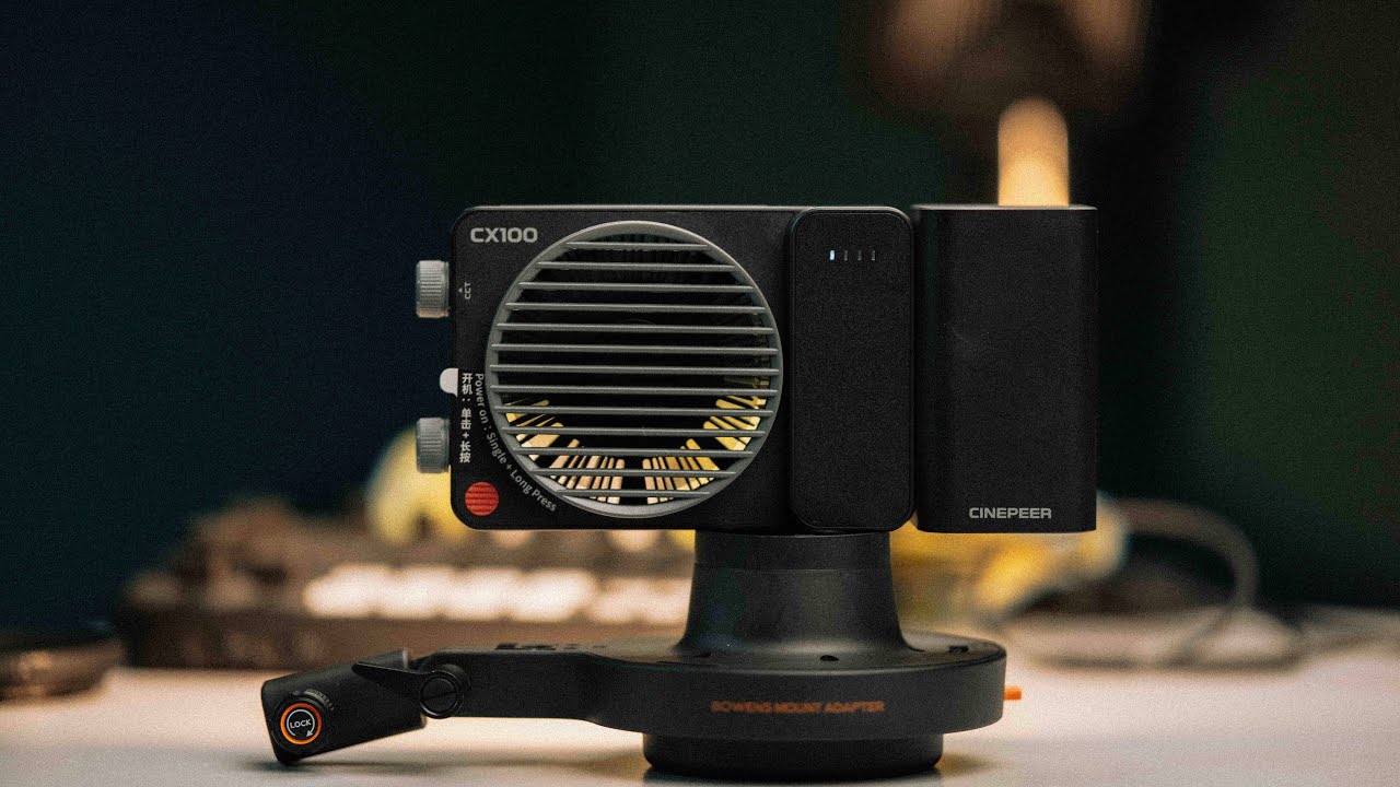 Zhiyun CINEPEER CX100 | Powerful 100W light in palm size - YouTube
