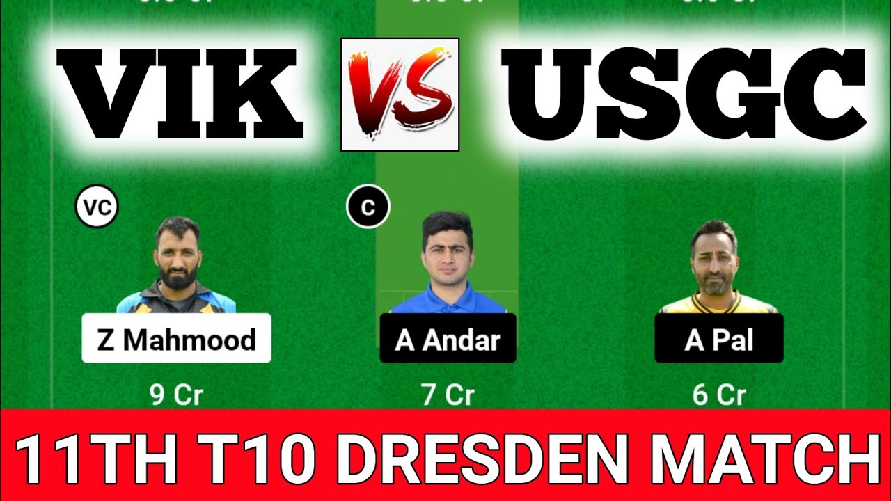 VIK vs USGC Dream11 prediction,VIK vs USGC Dream11,VIK vs USGC Dream11 ...