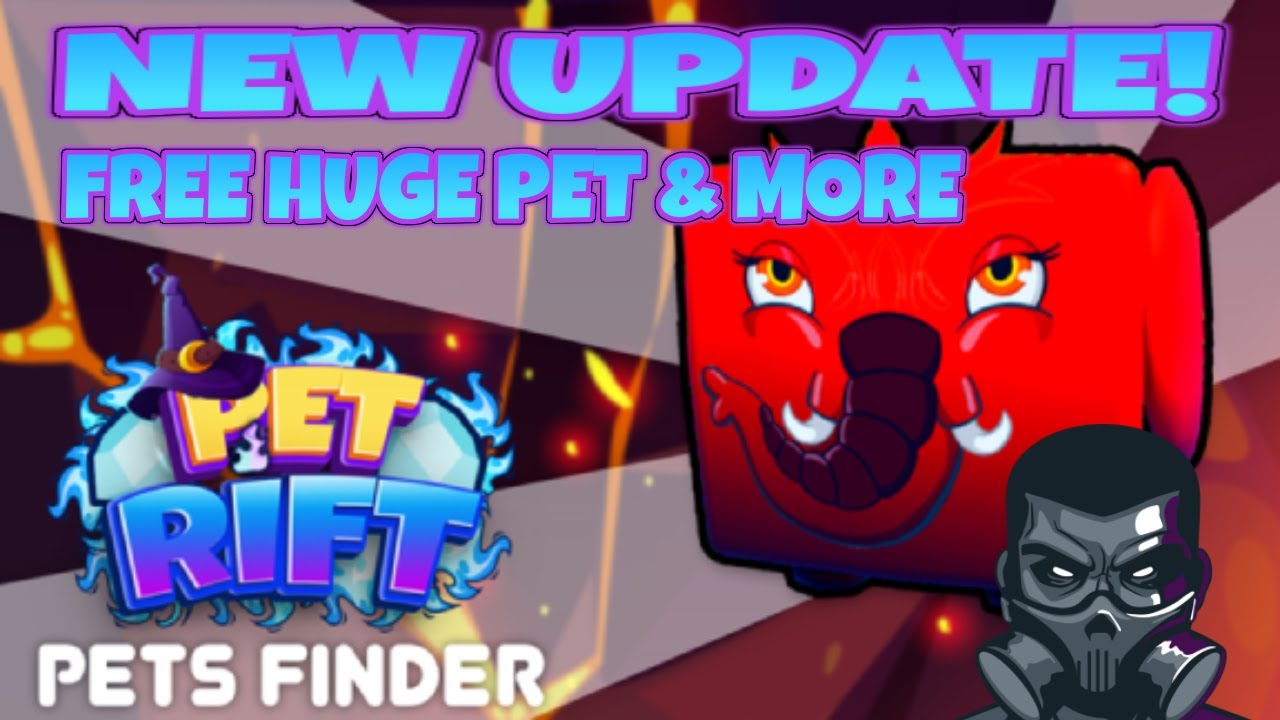New Update in PET RIFT - New Free HUGE and MORE (Roblox) - YouTube