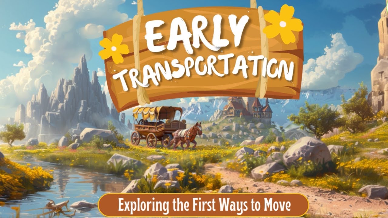 Early Transportation - Exploring The First Ways to Move | Kids Learning ...