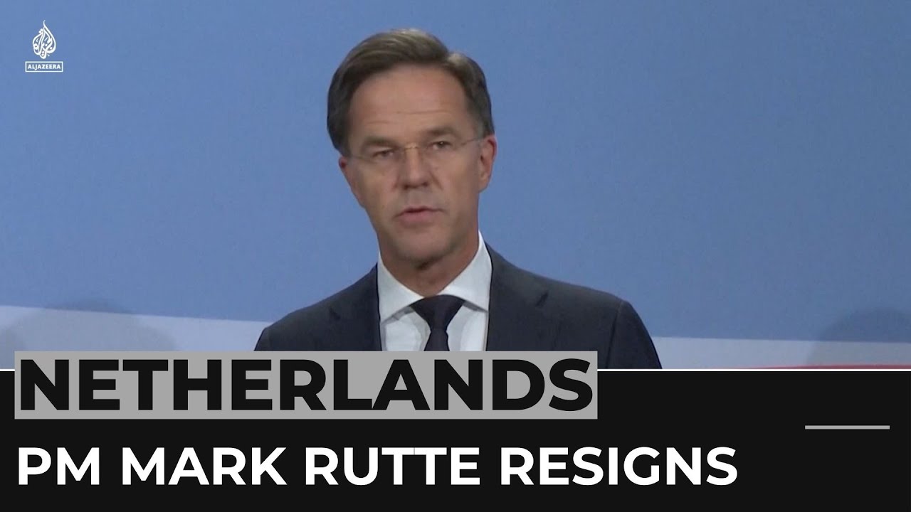 Dutch gov't collapses: Prime Minister Rutte resigns after failing to ...