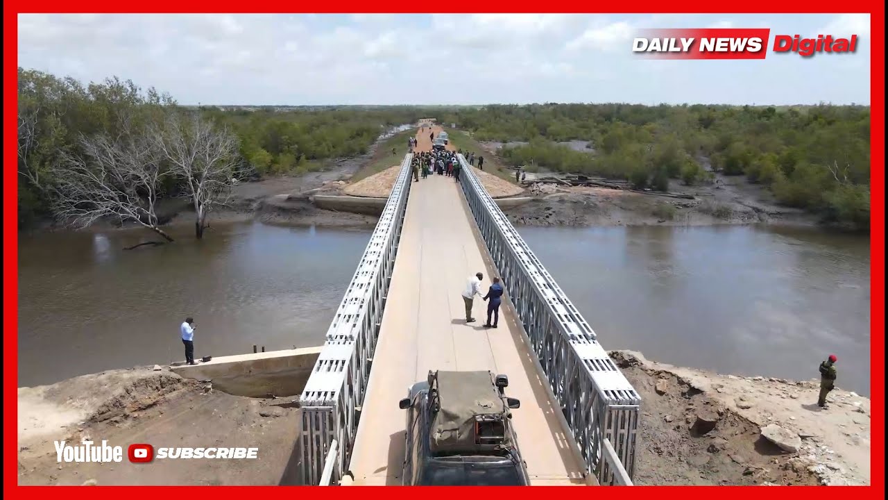 #TAZAMA| MUONEKANO WA JUU WA DARAJA LA MBUCHI- KIBITI - YouTube