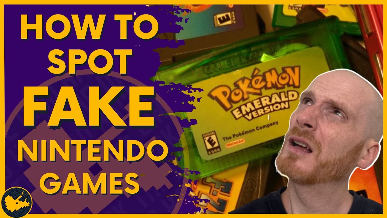 How to Spot FAKE Nintendo Games - YouTube