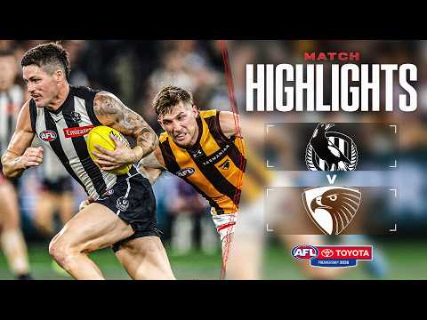 Collingwood v Hawthorn Highlights | Round 8, 2026 | AFL