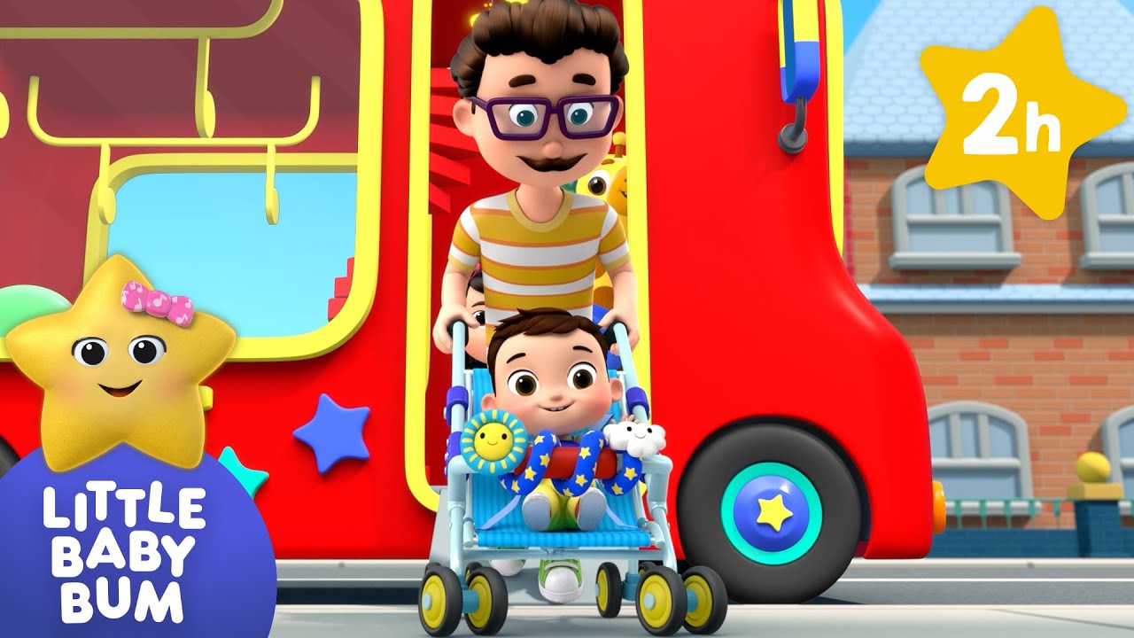 Wheels on the Bus Go Round! | Little Baby Bum Nursery Rhymes - Baby ...