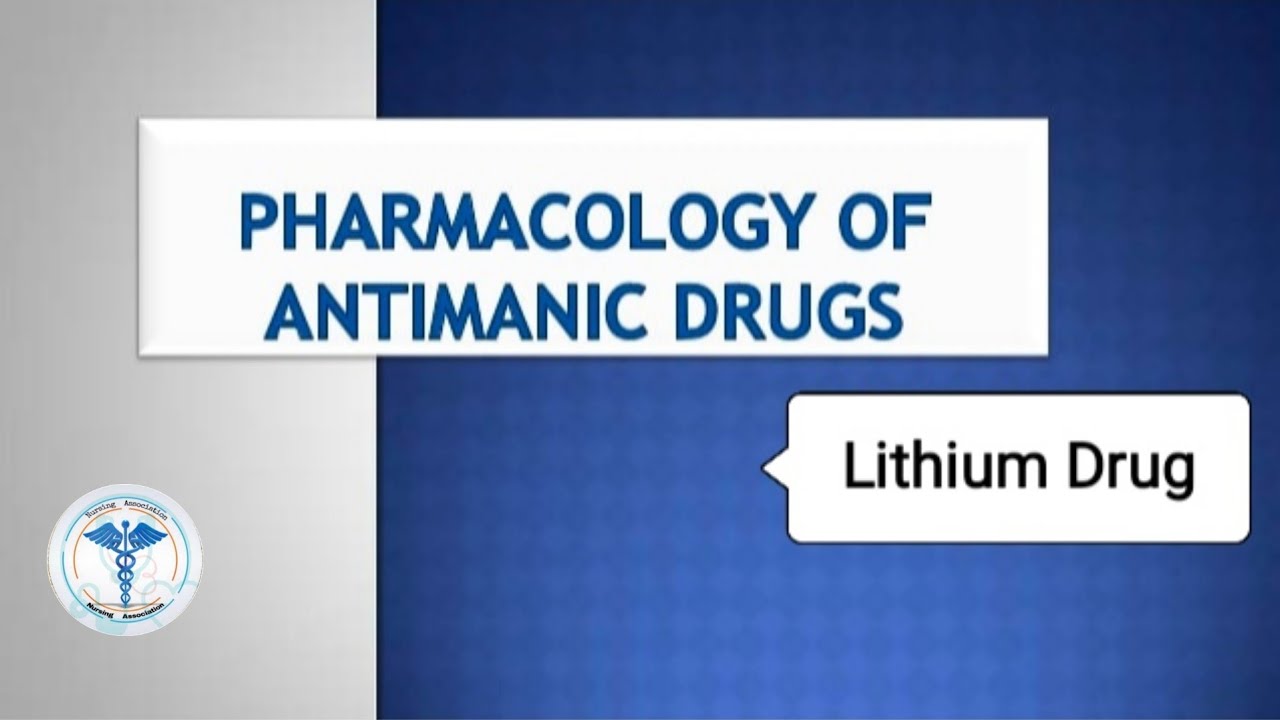 Lecture on Lithium | AntiManic Drug | Important To Know | Ayushi Tewari ...