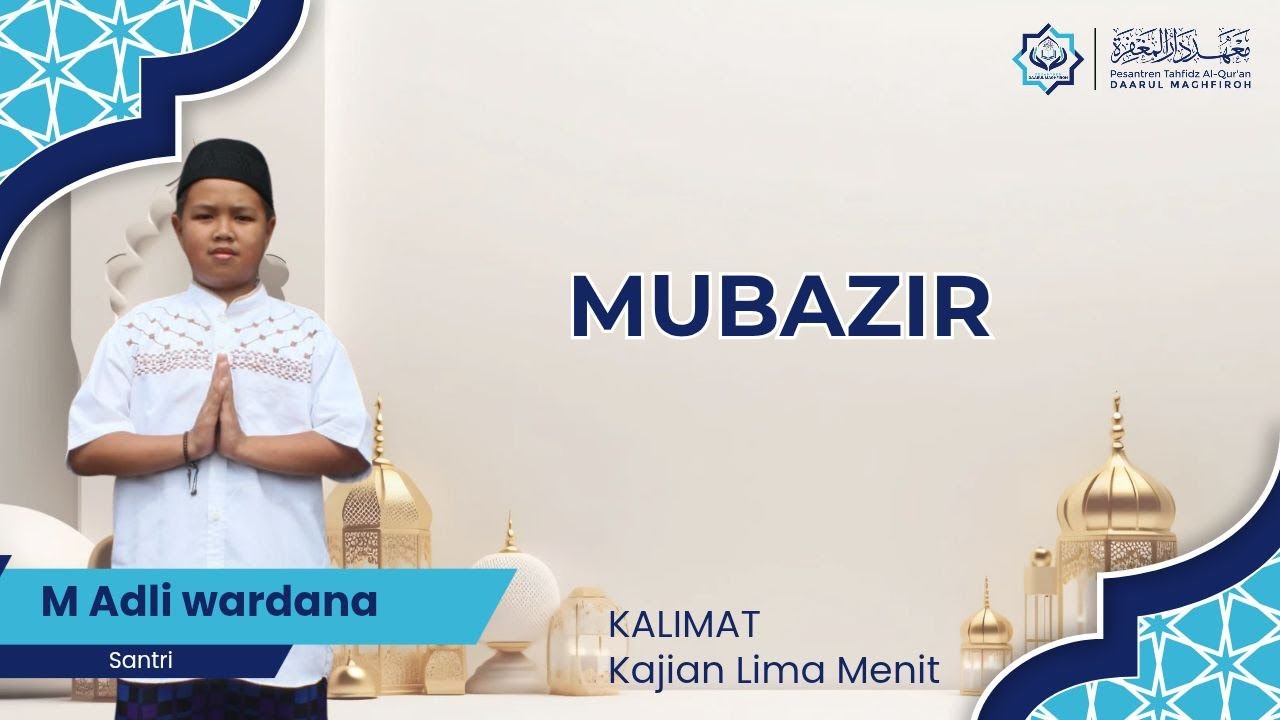 Mubazir | Jangan Jadi Teman Setan - YouTube