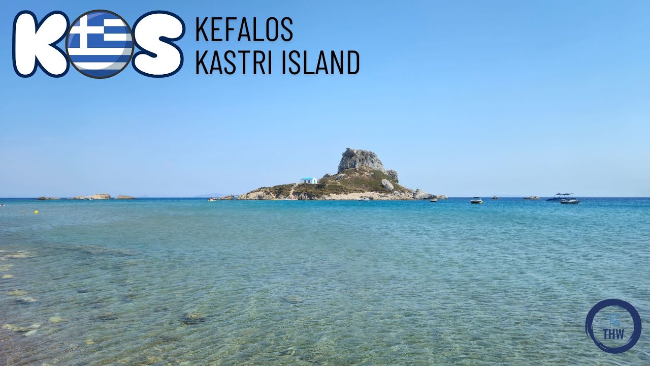 A walk/swimm to Kastri island | 4K - YouTube