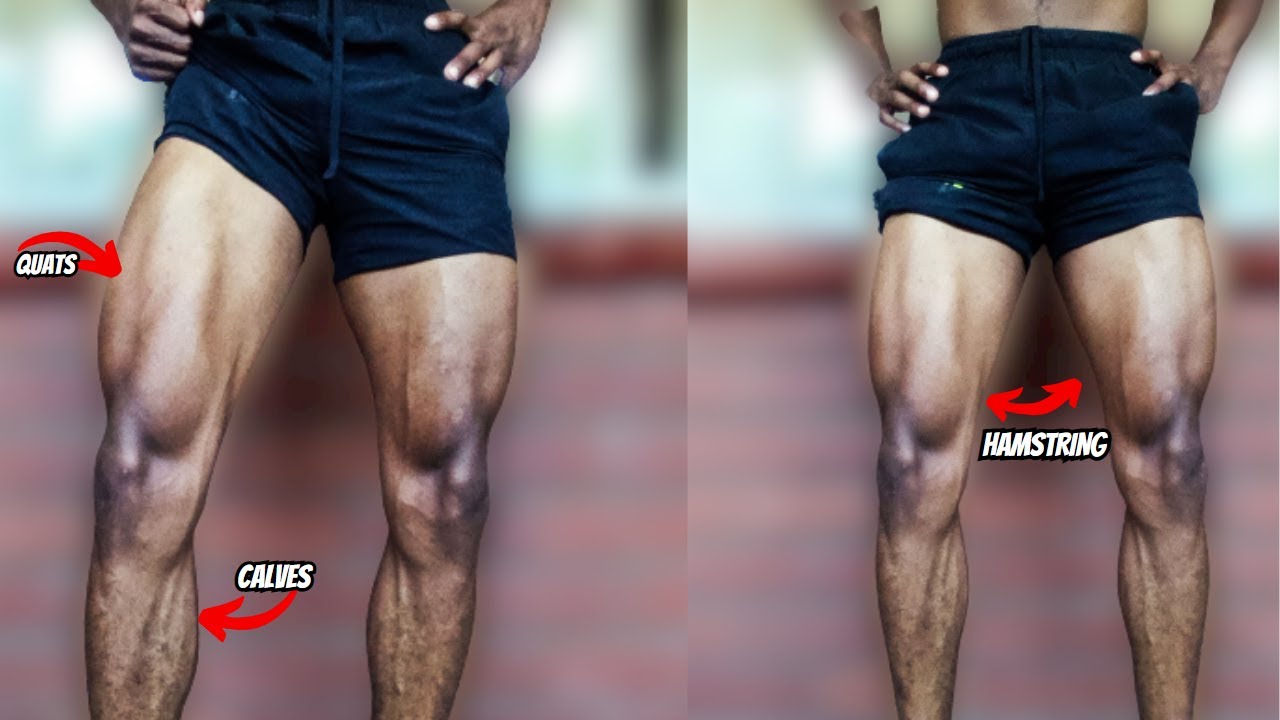 SUPER LEG WORKOUT ( HAMSTRINGS , QUATS & CALVES ) | TOP TIP - YouTube