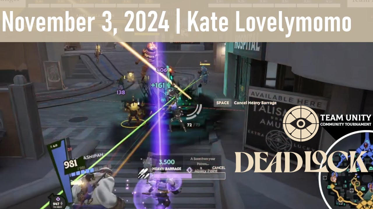 Deadlock - Team OriginAngel vs Team Lovelymomo Scrim! [October 31, 2024 ...