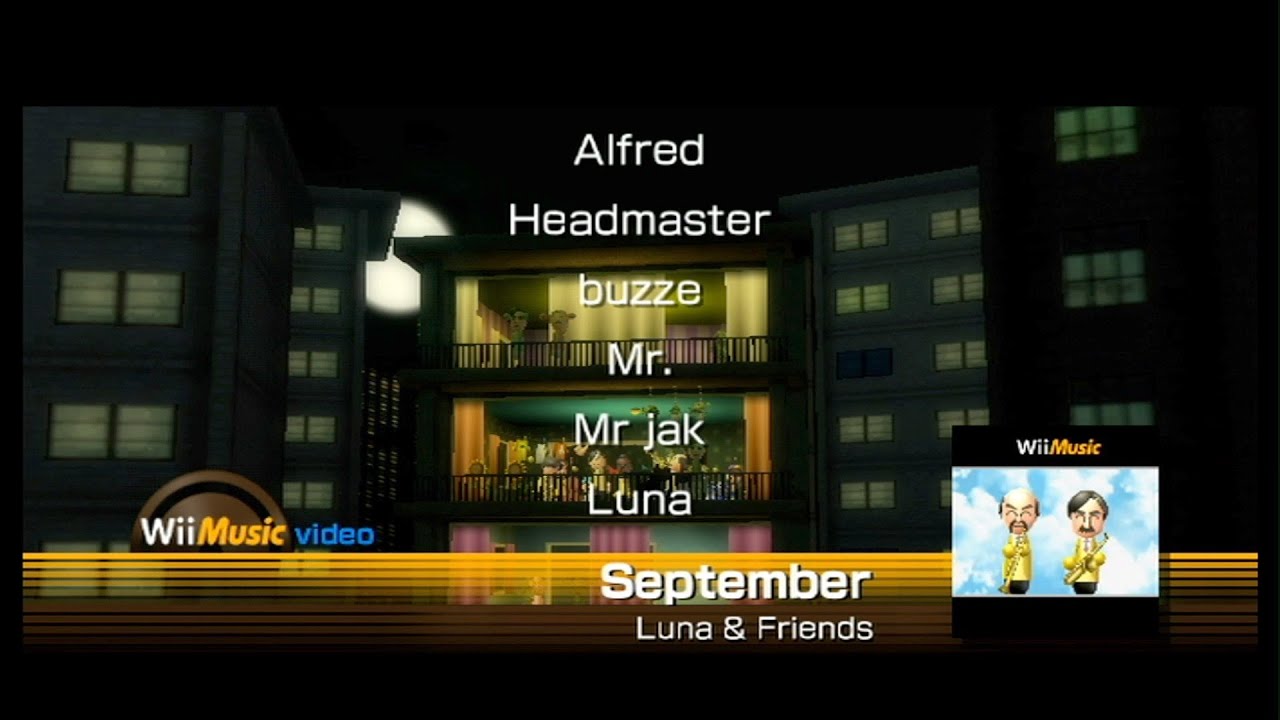 September Wii Music - YouTube