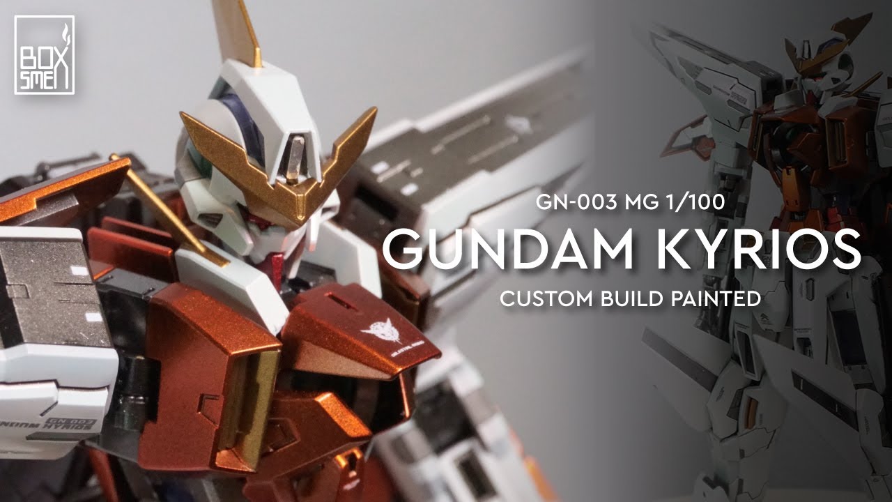 GUNDAM KYRIOS MG 1/100 CUSTOM BUILD PAINTED - YouTube