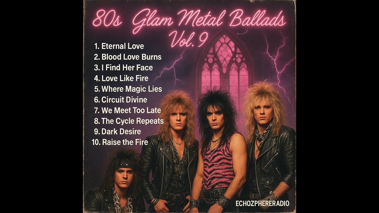 80s Glam Metal Ballads Vol.9 – Ultimate Love Songs & Power Rock ...