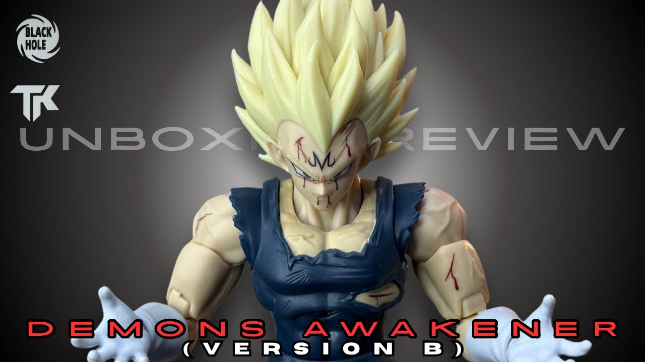 Black Hole Toys x TK Majin Vegeta Demons Awakener (Version B) Unboxing Review