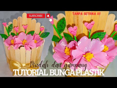Tutorial Bunga Untuk Hiasan Dinding, Tanpa Setrika!!! ;DIY Kerajinan ...