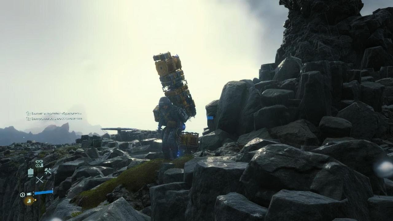 Death Stranding - waterfall view part - YouTube