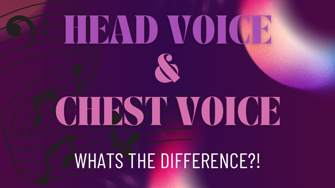 Head Voice & Chest Voice | What's the difference? - YouTube