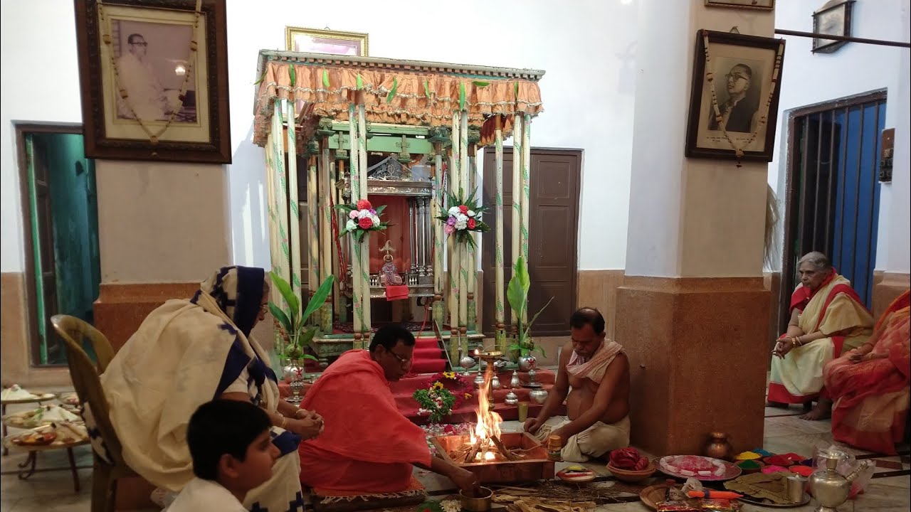 Doljatra 2020 ( Holi 2020 ) celebrations at Jorasanko Shib Krishna Daw ...