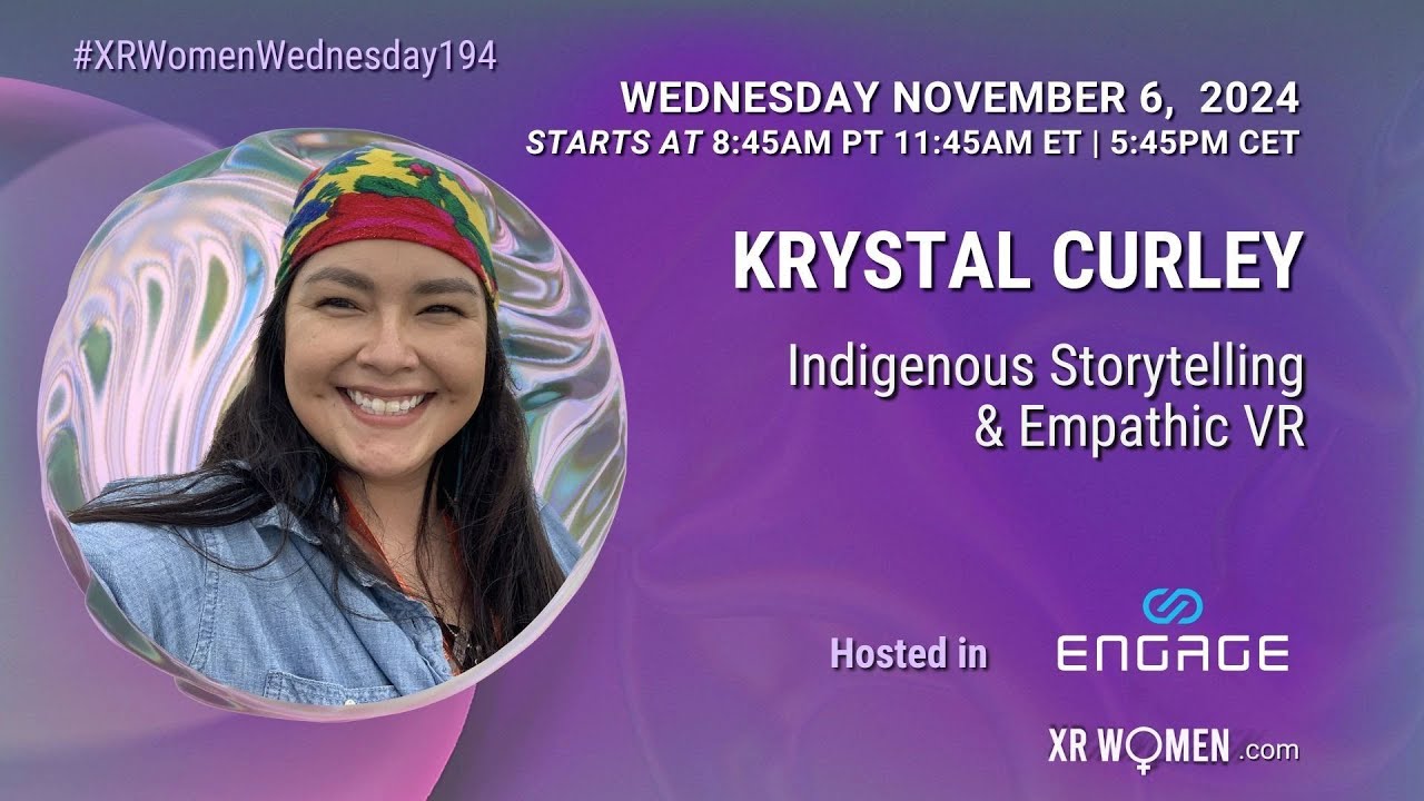 XR Women Presents Krystal Curley: Indigenous Lifeways - YouTube