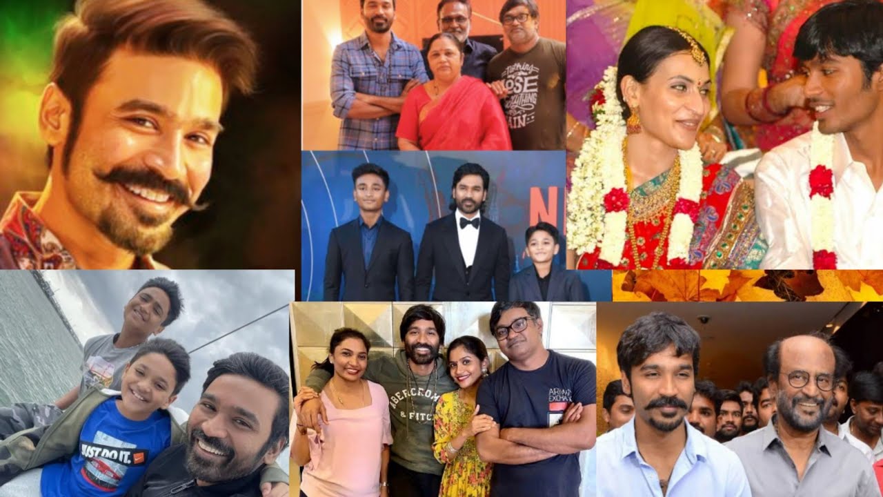 Actor Dhanush Family Photos: Aishwarya Rajinikanth,Parents,Sisters ...