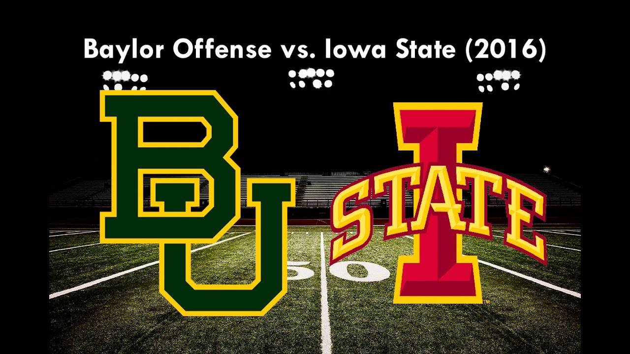 Baylor Offense vs. Iowa State (2016) - YouTube