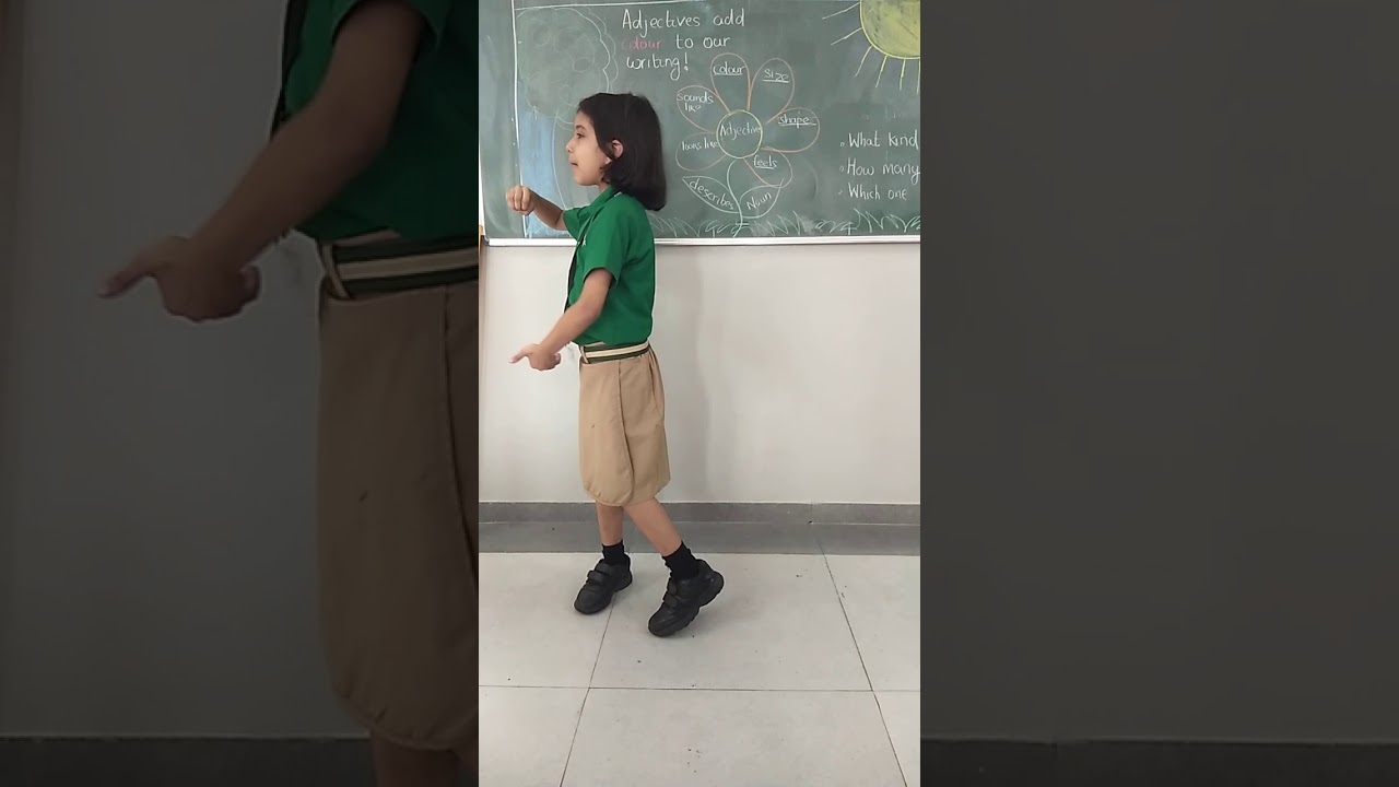 Saw my teacher on Saturday poem - YouTube