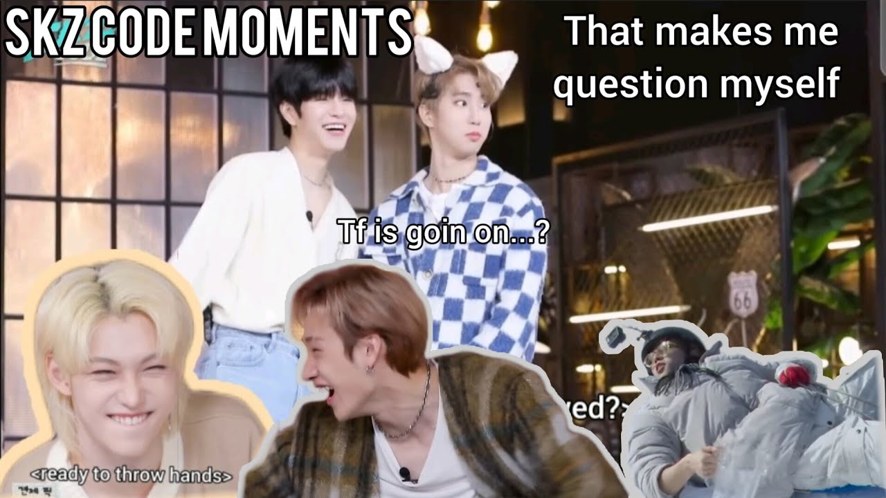 Skz code funny moments (ep 1-5) that makes me question my sanity ...