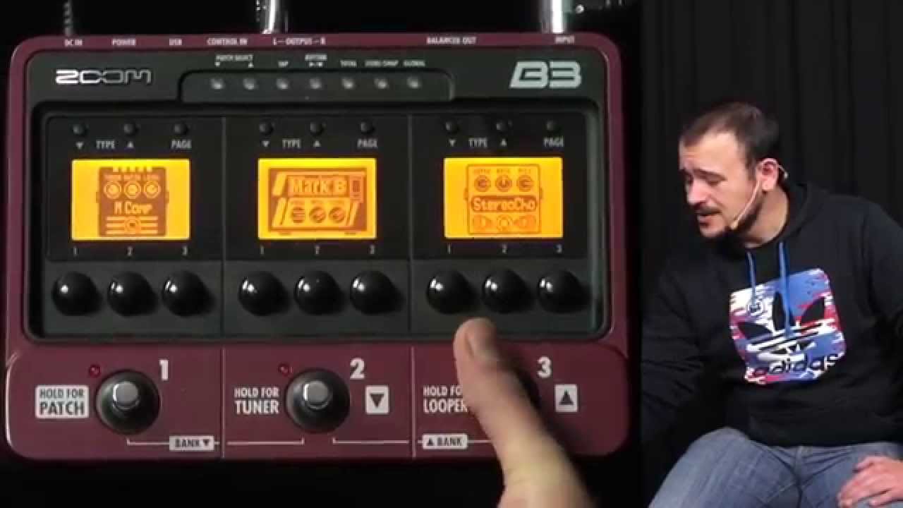 Zoom B3 Tanıtımı - YouTube