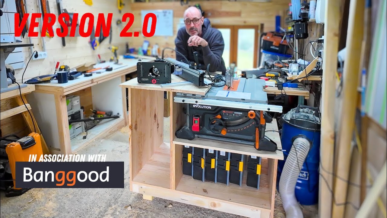 Enjoywood Router Lift and Router Fence combination for the V2.0 Table ...