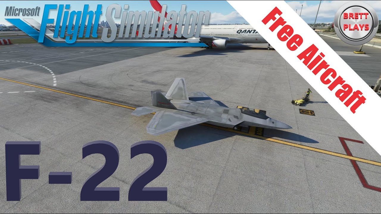 Free Lockheed F-22 - Freeware Review Series for Microsoft Flight ...
