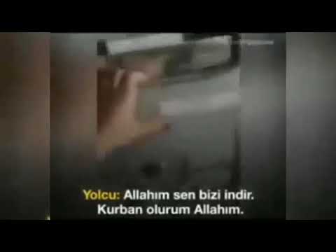 Uçakta gerçekleşen bir ayet...