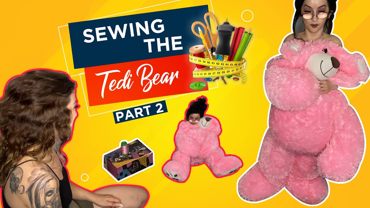 TINY TEXIE SEWS TINY TEDDY PART 2 QUESTIONNAIRE. - YouTube