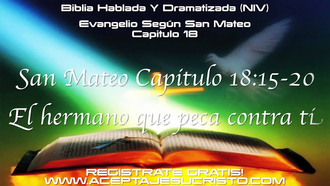 SAN MATEO - Capitulo 18 (BIBLIA HABLADA Y DRAMATIZADA) NVI - YouTube