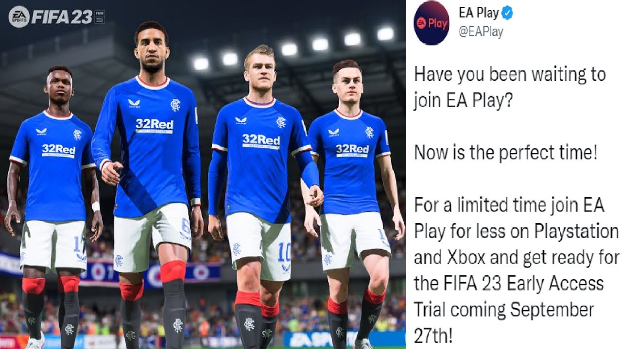 FIFA 23 RANGERS CAREER MODE BUT EA SUCK... - YouTube