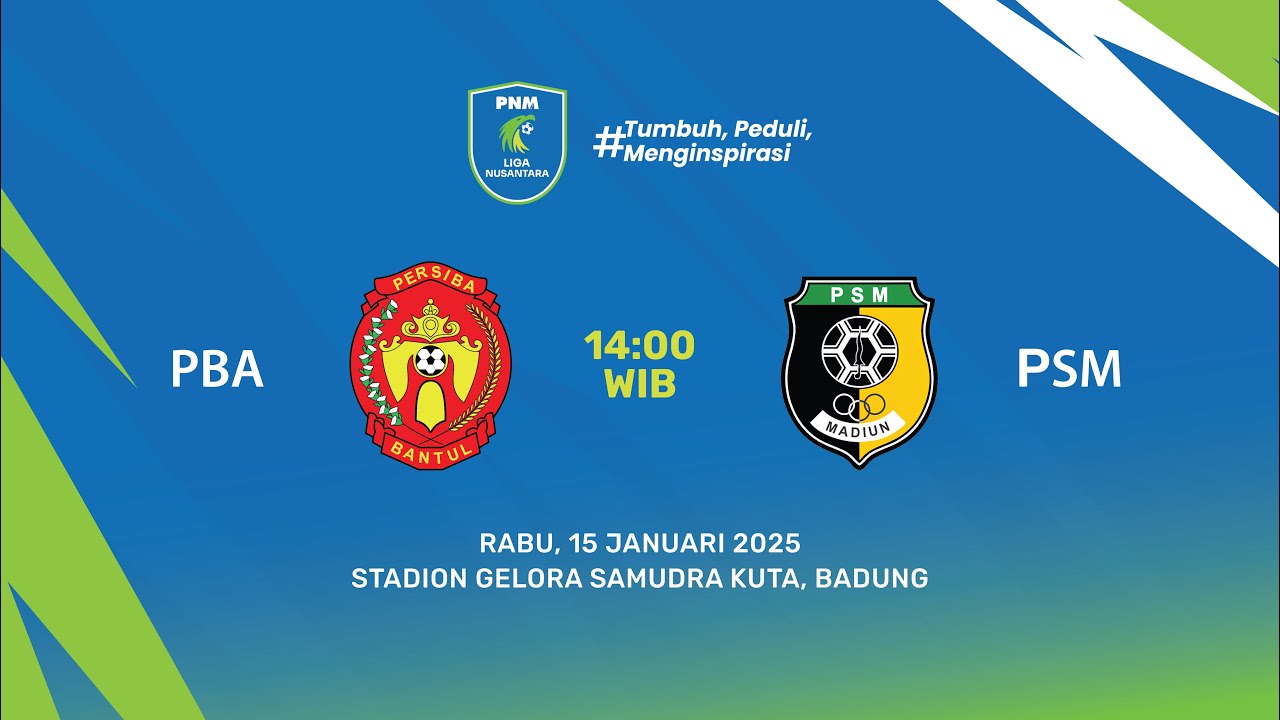 PNM Liga Nusantara | PERSIBA Bantul vs PSM Madiun | Pekan 11 - YouTube