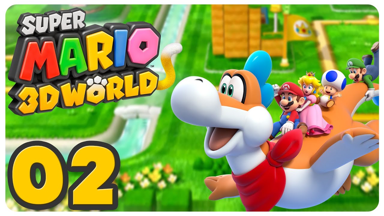 SUPER MARIO 3D WORLD #02 Wasserspaß mit Plessie! ☆ Let's Play - YouTube