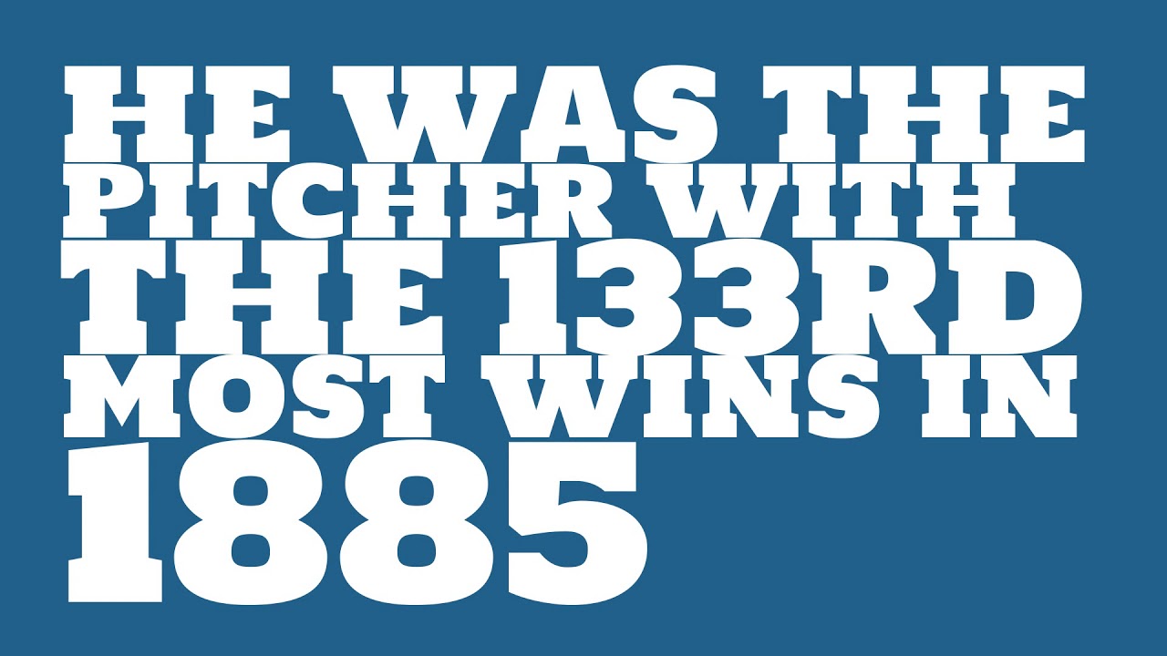 Was Guy Hecker a righty or lefty in 1885? - YouTube
