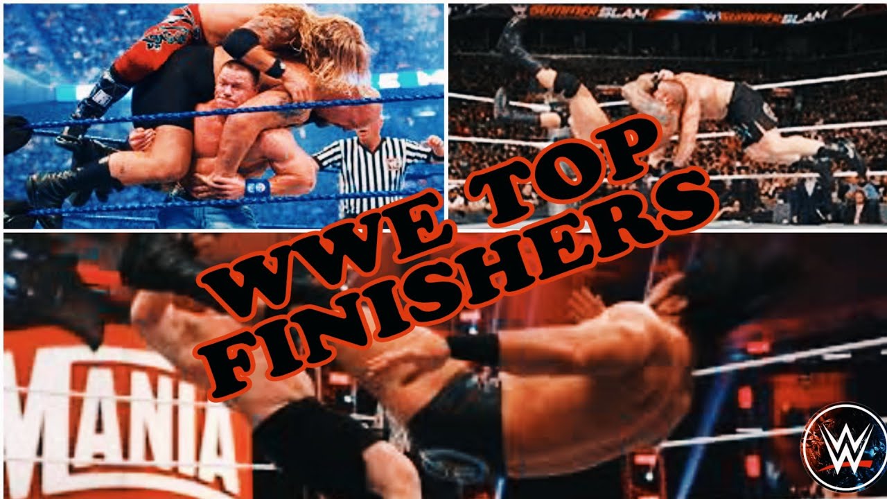 WWE Top 20 finishers / Best finishers of all time - YouTube