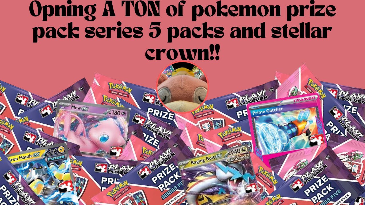 Opening a load of very exclusive prize pack series 5 booster packs and ...