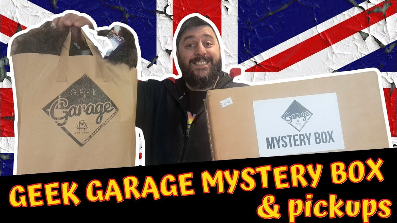 Mystery Box & pickups from the GEEK GARAGE Grand Opening 💯 - YouTube