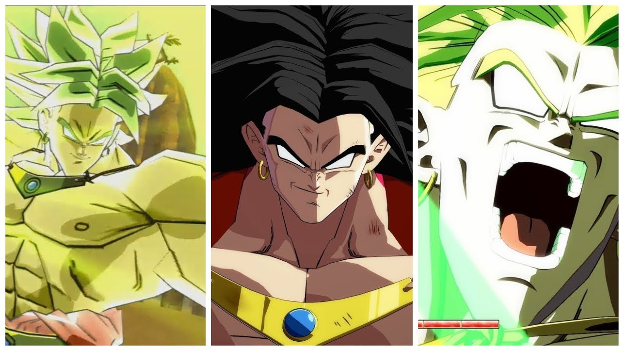 The Evolution of Broly(DBZ version)in Dragon Ball Games(1994-2021 ...